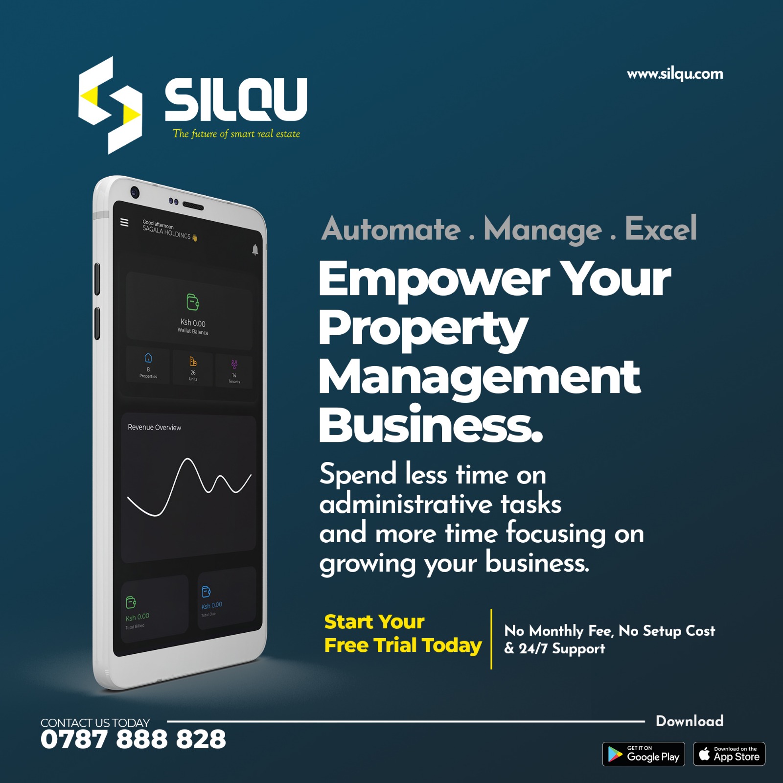 SILQU | Online Property Management System